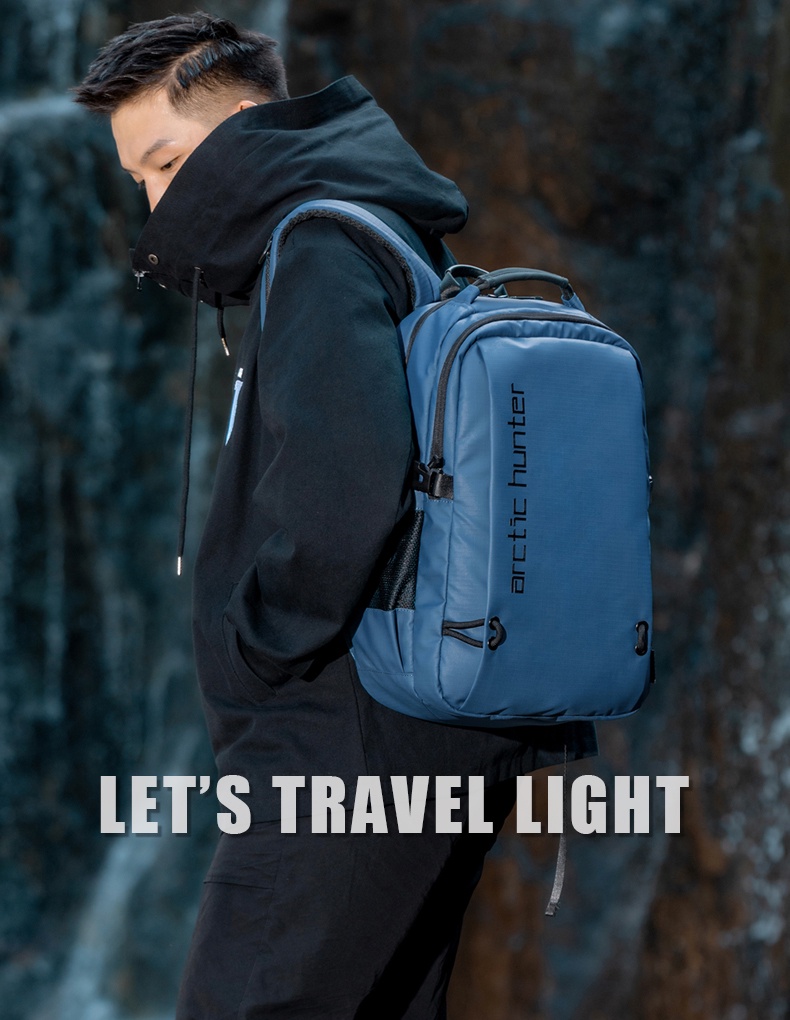 Arctic Hunter travel backpack made of waterproof Oxford Fabric - B00530 ...