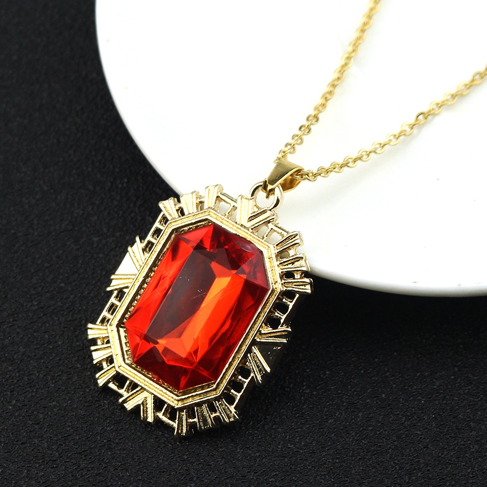 The Sandman Morpheus Red Ruby Pendant Neckalce Cosplay King of Dreams ...