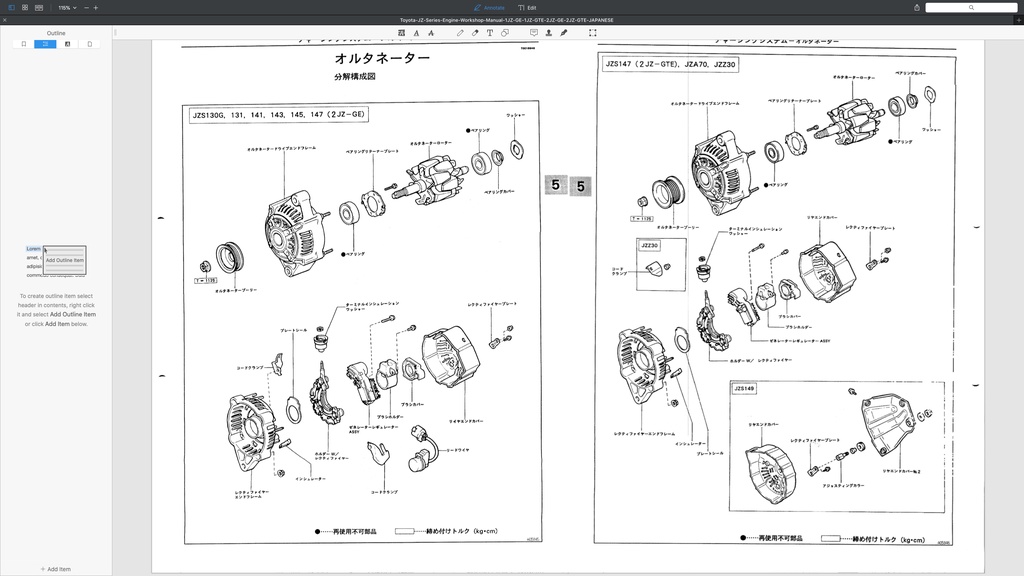 TOYOTA ENGINE 1JZ-GE / 1JZ-GTE SERVICE REPAIR WORKSHOP MANUAL | Shopee ...