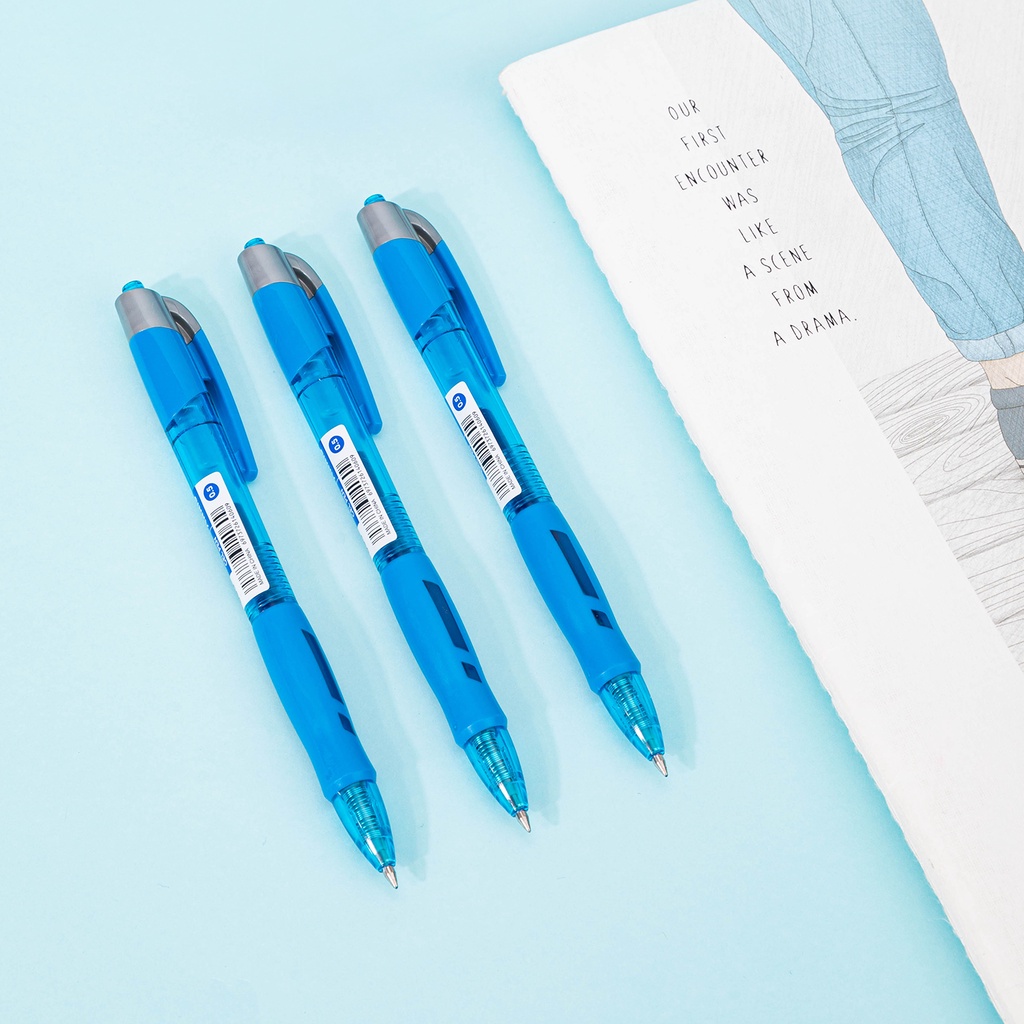 Deli EG08 Arrix Bullet Tip Gel Pen 0.5mm 12pcs/box | Shopee Philippines