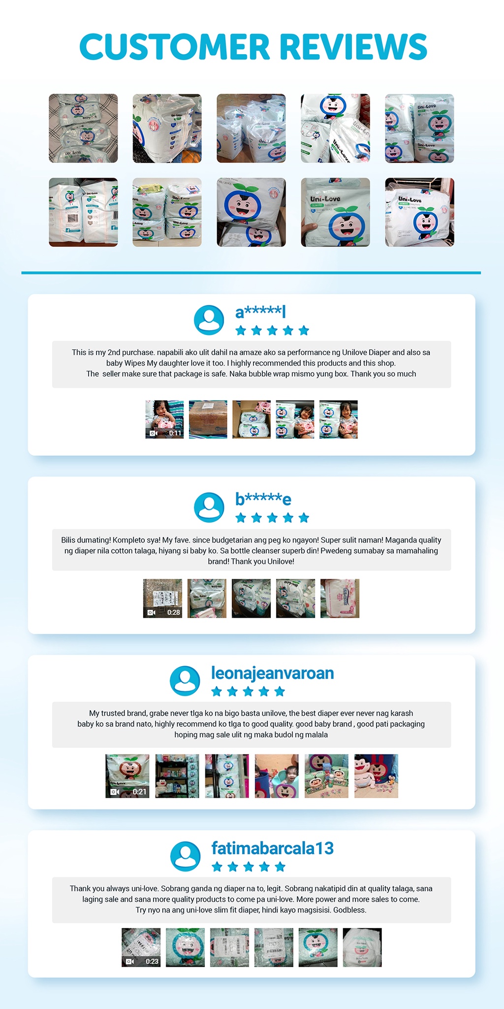 UniLove Slim Fit Baby Pants 30's (XX-Large) Pack of 2 | Shopee Philippines