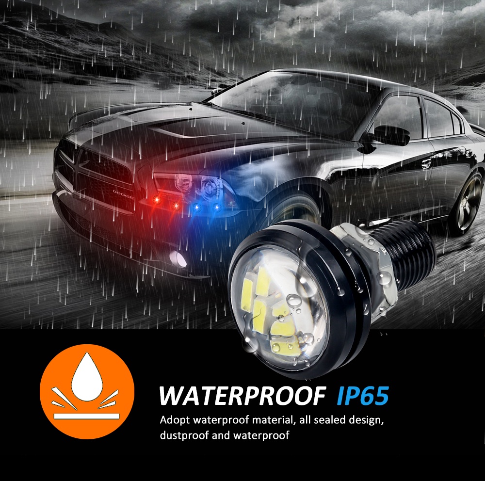 1Pcs 12Smd 23Mm 12V Turn Signal Led Bulb Eagle Eye Led Lights For Car ...