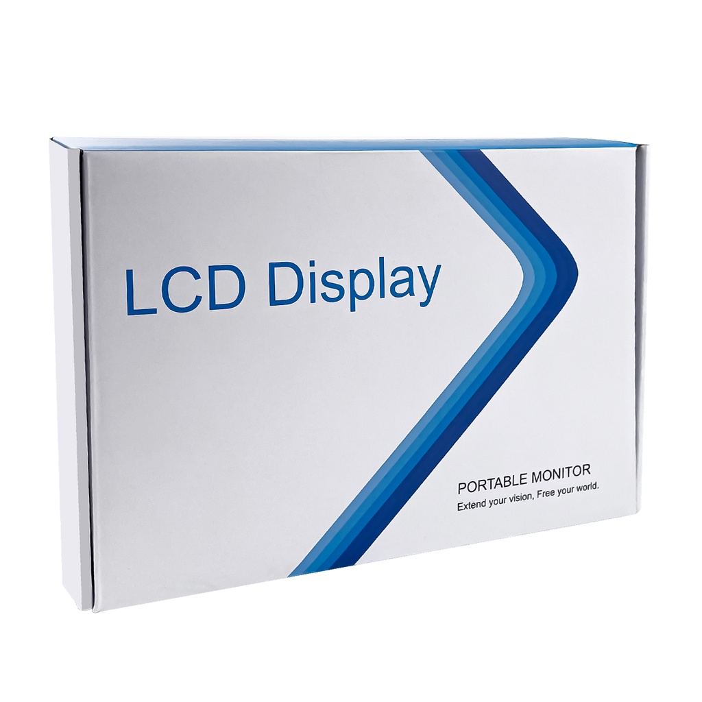 LAFVIN 10.1" IPS LCD Capacitive Touch Screen HDMI Display Portable ...