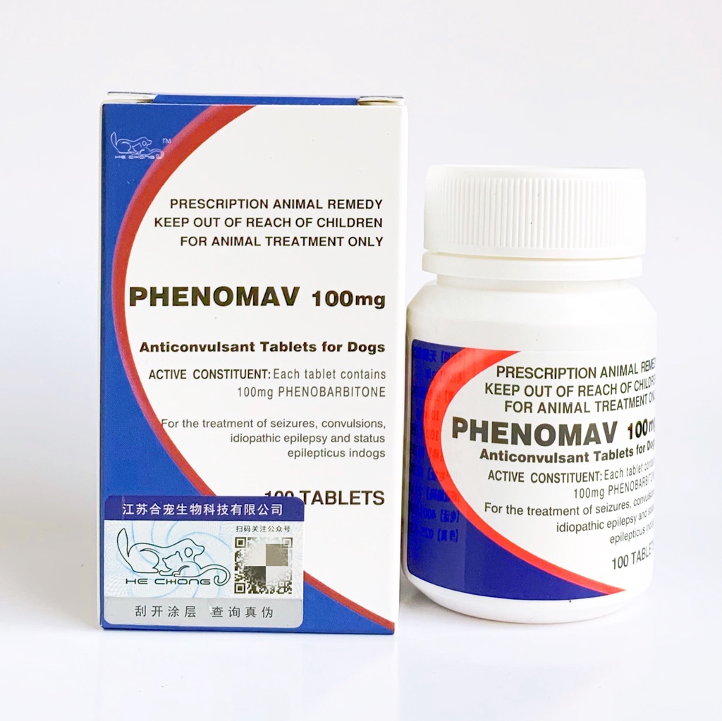 PHENOMAV100mg 20 tablets For relieving convulsions caused by ...