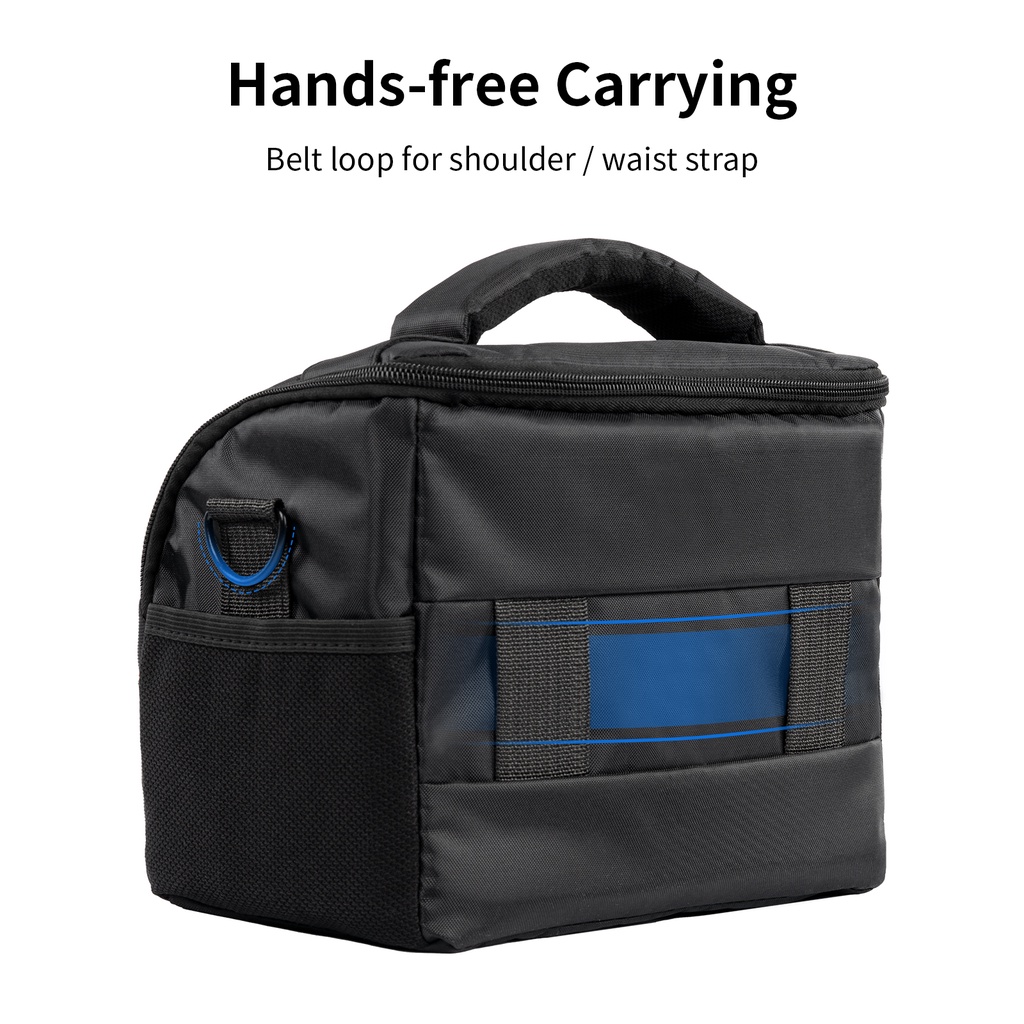 Selens Waterproof DSLR Travel Camera Bag Shoulder Lens Carry Case for ...