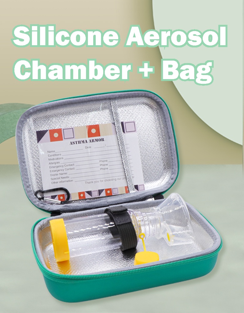 Canack Aerosol Chamber Medical Grade Silicone With Green Bag ...