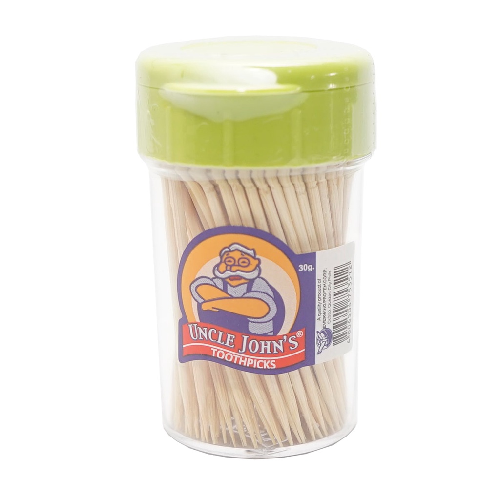 Uncle John's Toothpicks (Bamboo, home, restaurant) | Shopee Philippines