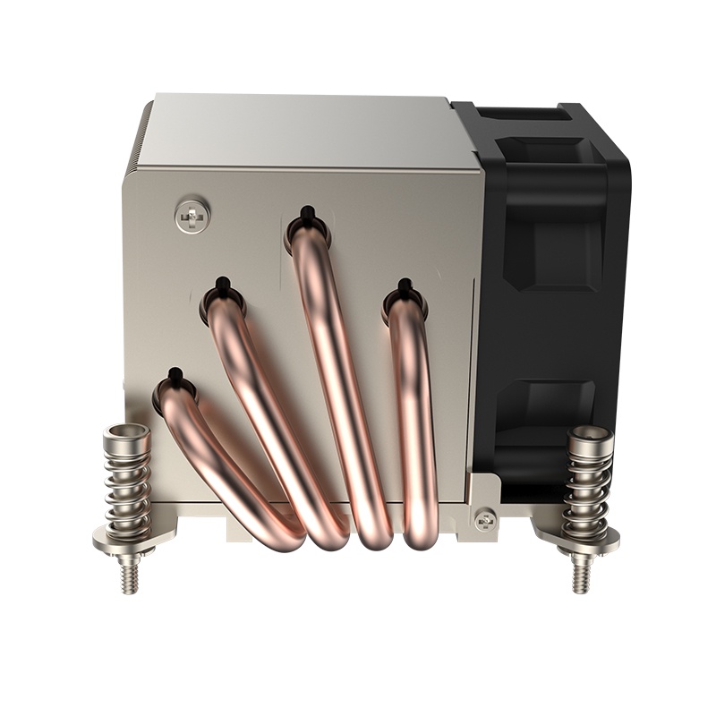 COOLSERVER 2U-R64 4 Heatpipe Server CPU Cooler Workstation Computer ...