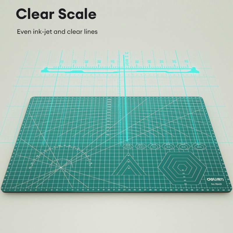 Deli A3 Cutting Mat Self-Healing PVC Patchwork DIY Tool Board Carving ...