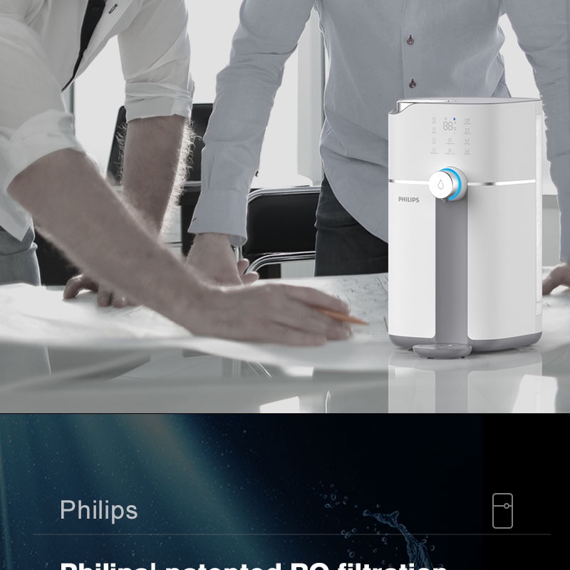 Philips Water Add6910/67dg Dispenser Purifier Heating With Ro Filter ...