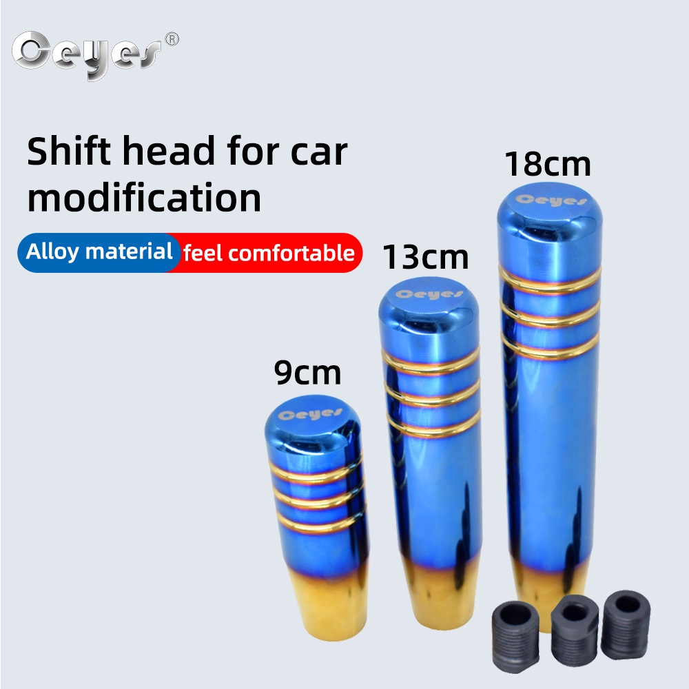 Ceyes Car Racing Styling Aluminum Gear Shift Knob Manual Gear Head ...