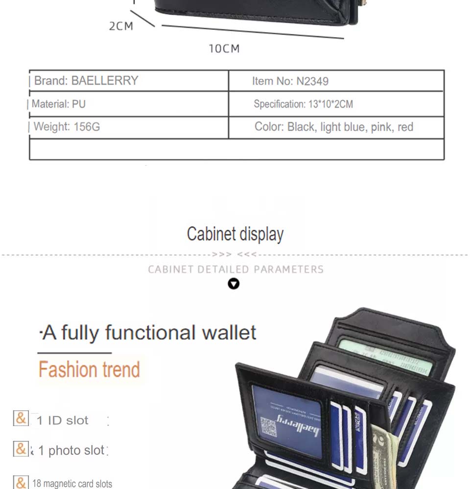 Baellerry New Genuine Leather Wallets Small Famous Brand Wallet Female ...