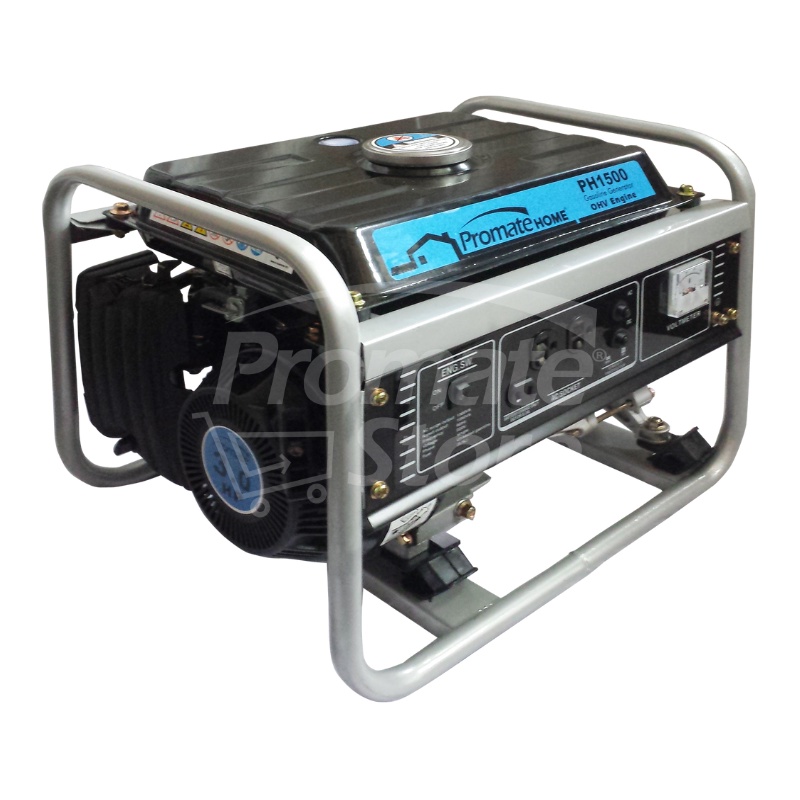 Promate PH1500 Gasoline Generator 1kVa | 1100W/1375W | 3HP OHV | Recoil ...