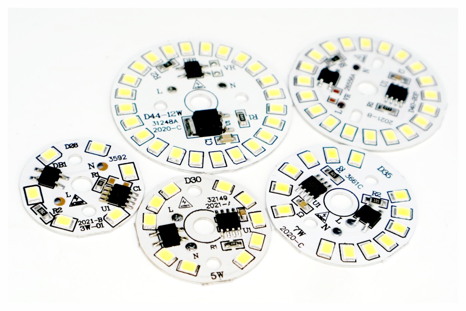 Got Liang LED Chip 3W 5W 7W 9W 12W for Light Bulb 90 Lumen/W 2835SMD Round Light Beads AC 220V ...