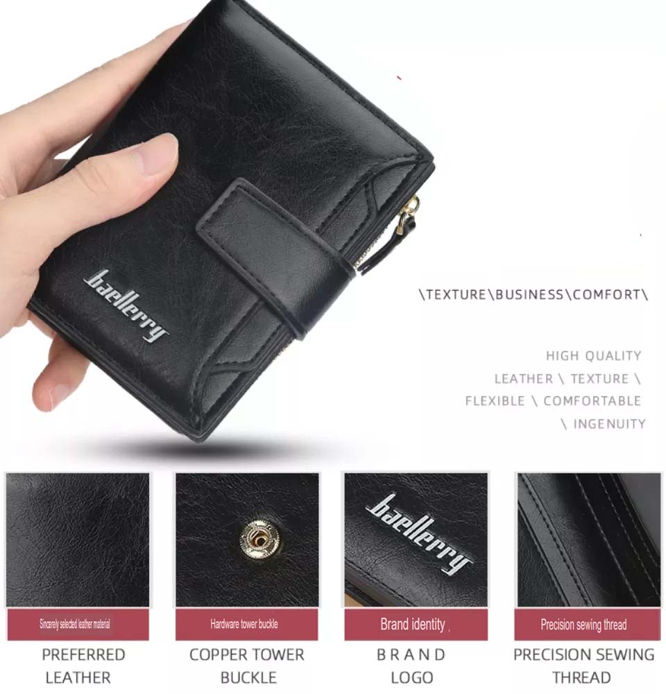 Baellerry New Genuine Leather Wallets Small Famous Brand Wallet Female ...