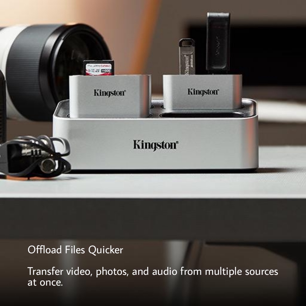 Kingston Workflow Station and Readers - Transfer Multiple Source at ...
