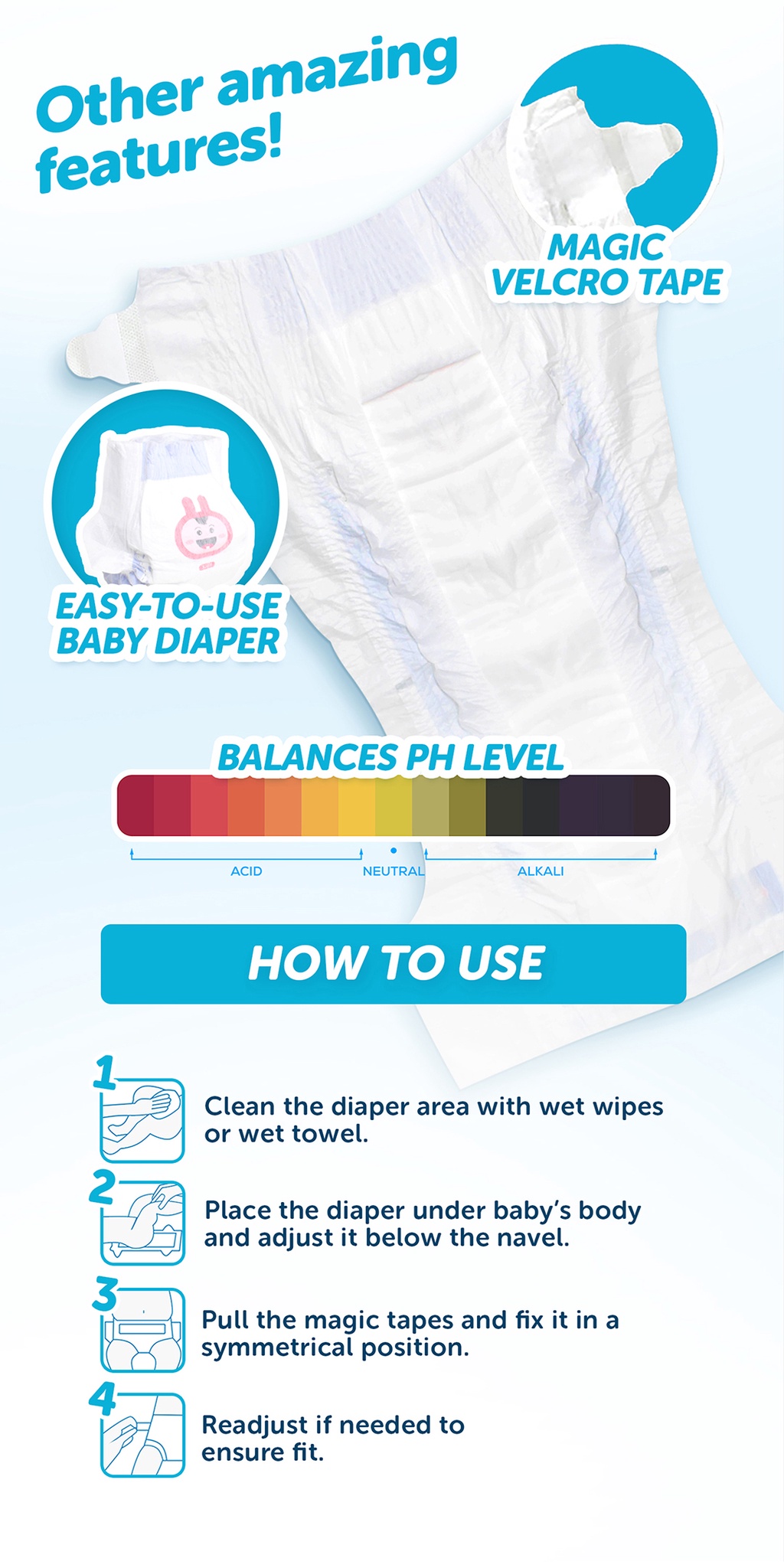 Uni-Love Airpro Baby Diaper 64's (Newborn) Pack of 1 | Shopee Philippines