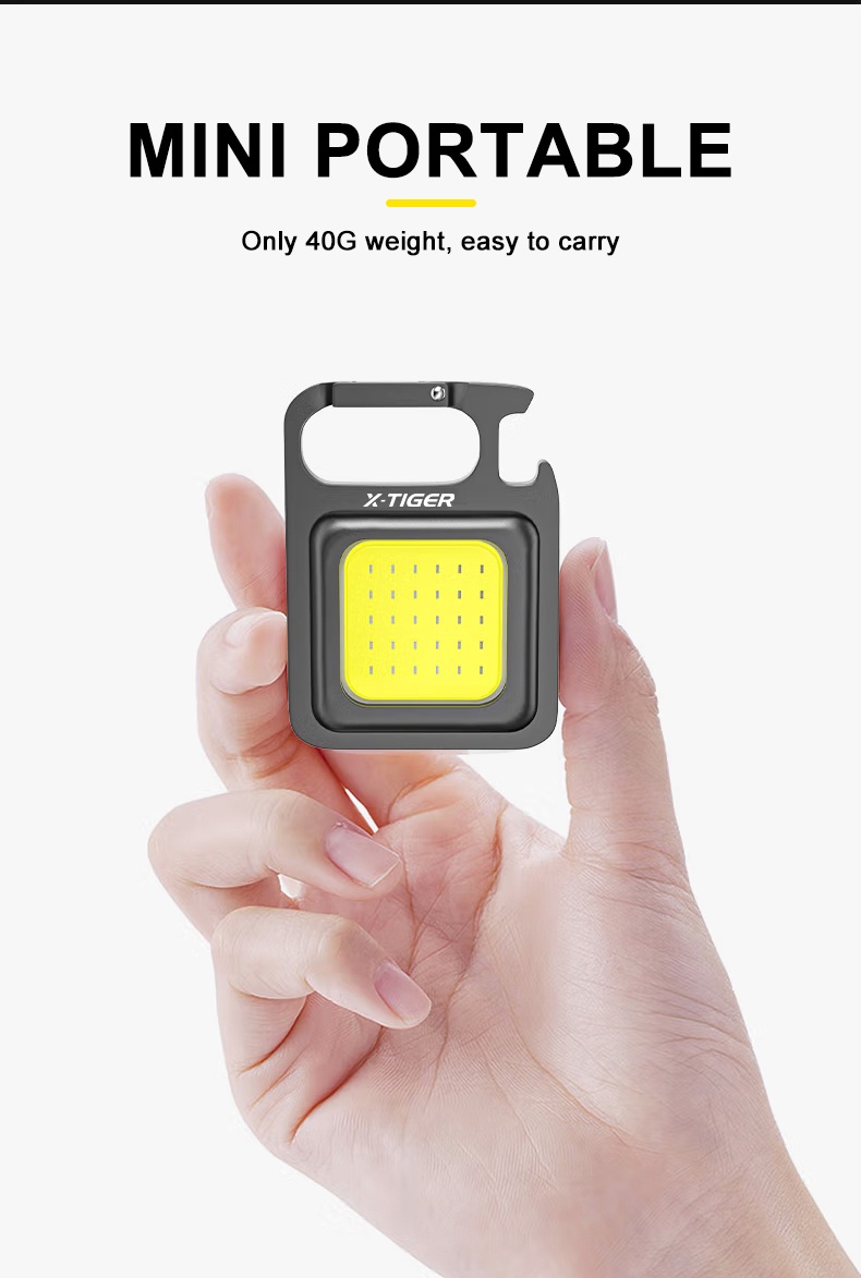 X-TIGER Portable Mini LED Light for Outdoor Camping Multi-functional ...