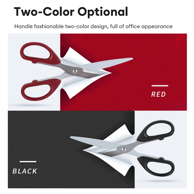 Deli E6009 Multifunction Stainless Steel Scissors Office Scissor ...
