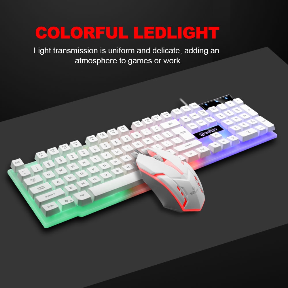 Inplay STX200 | White Keyboard and Mouse Bundle | White | Inplay by EJD ...