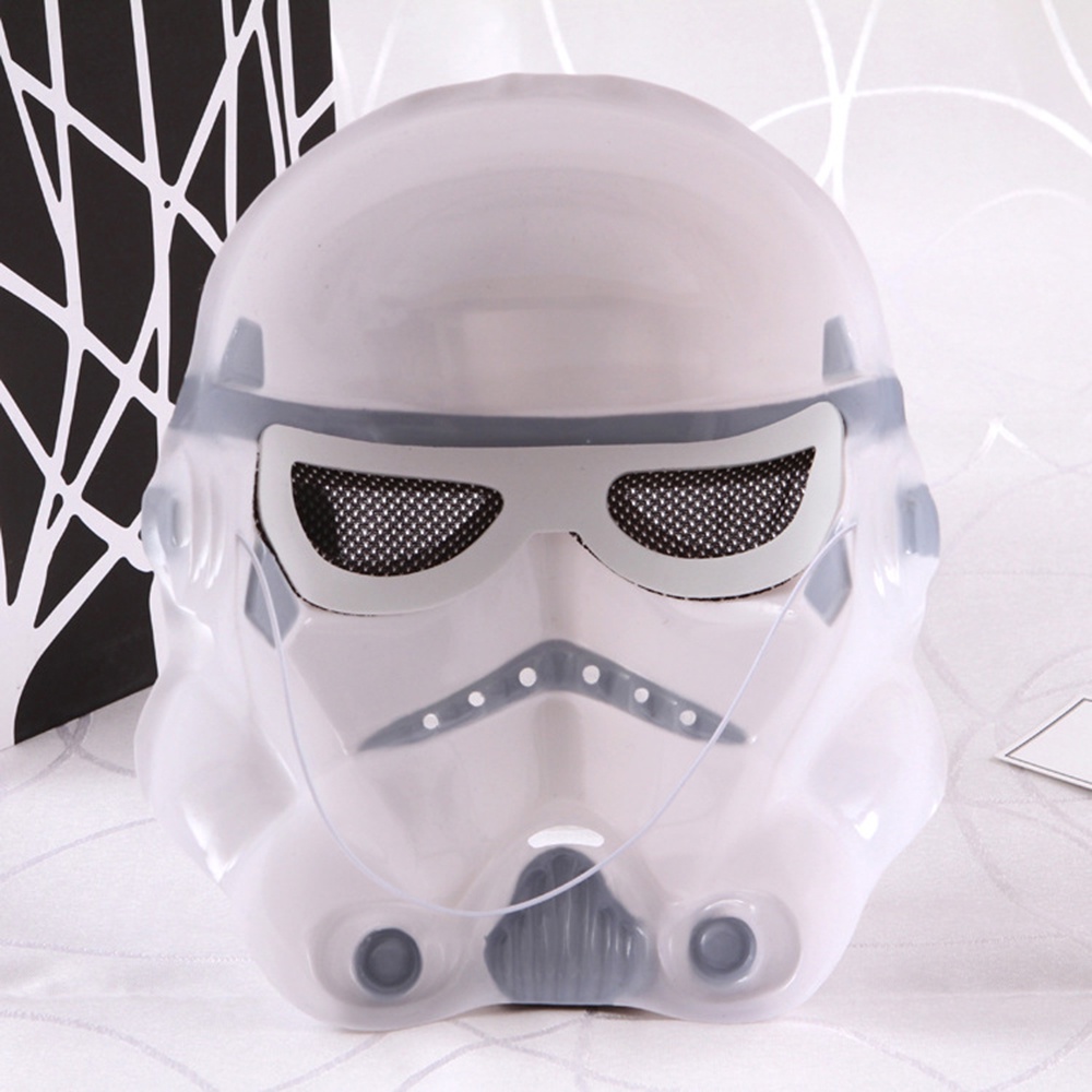 Star Wars Black Knight Mask Movie Theme White Soldier Clone Soldier ...