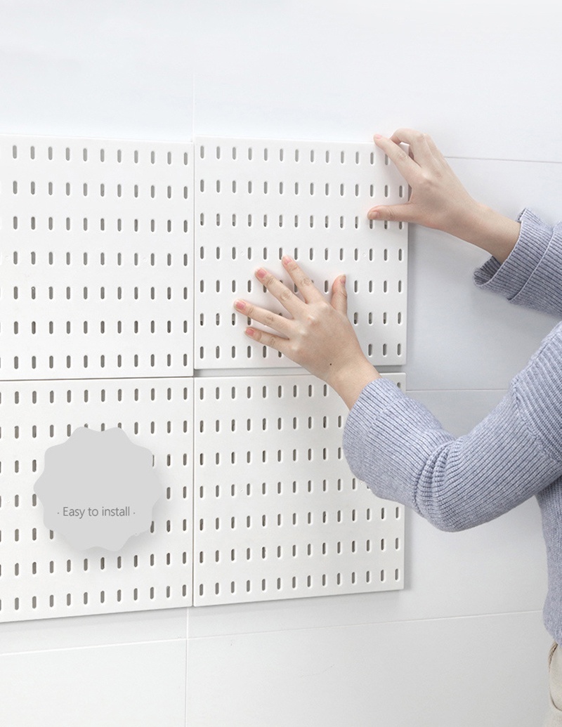 DIY Free Combination Pegboard Dish Rack Kit Hole Board for Organizer ...