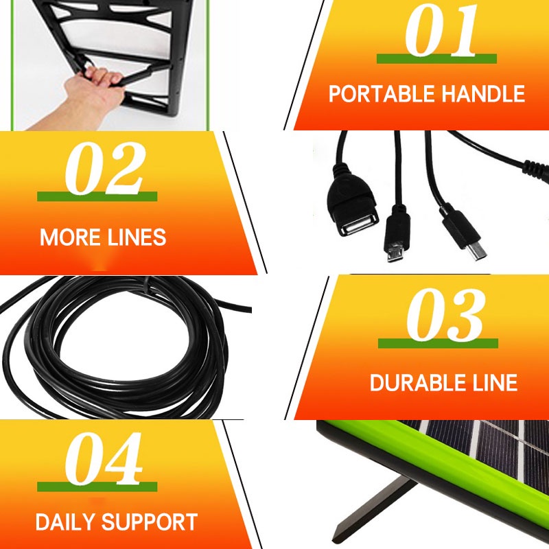 NSS Solar Panel Portable Solar Charger Outdoor Waterproof Solar Panel ...
