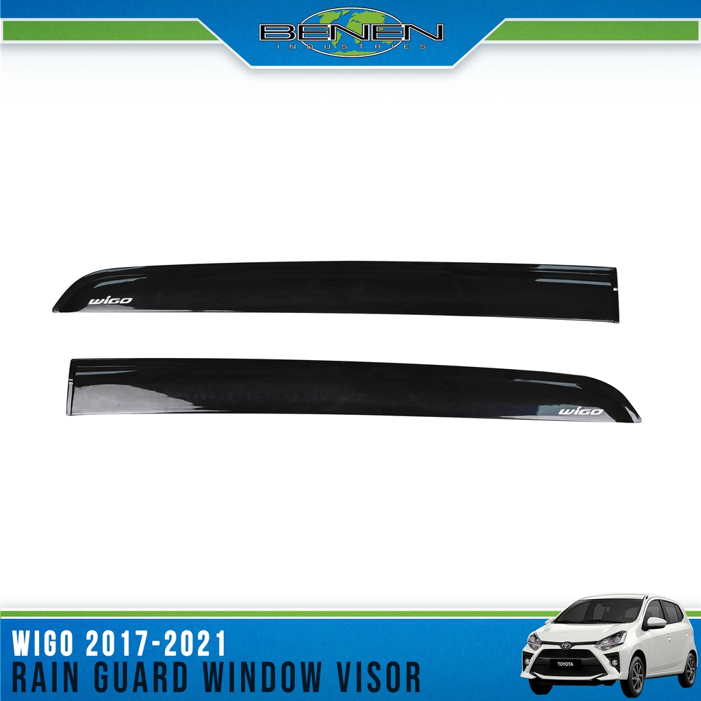 Rain Guard Window Visor WIGO 2012 - 2026 | Shopee Philippines