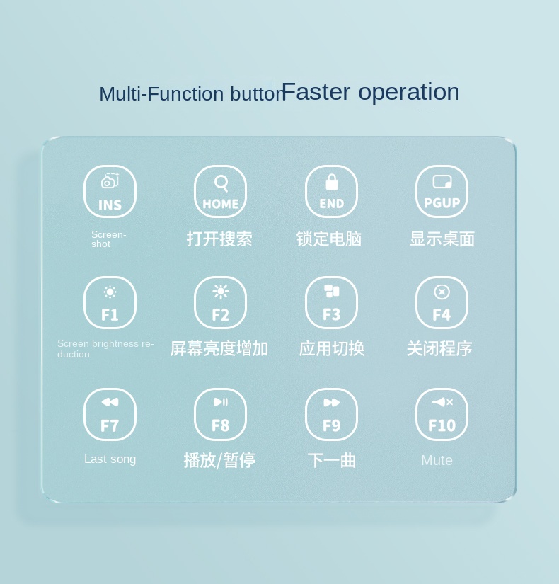 Ugreen FUN Bluetooth wireless rechargeable mechanical keyboard 84 keys ...