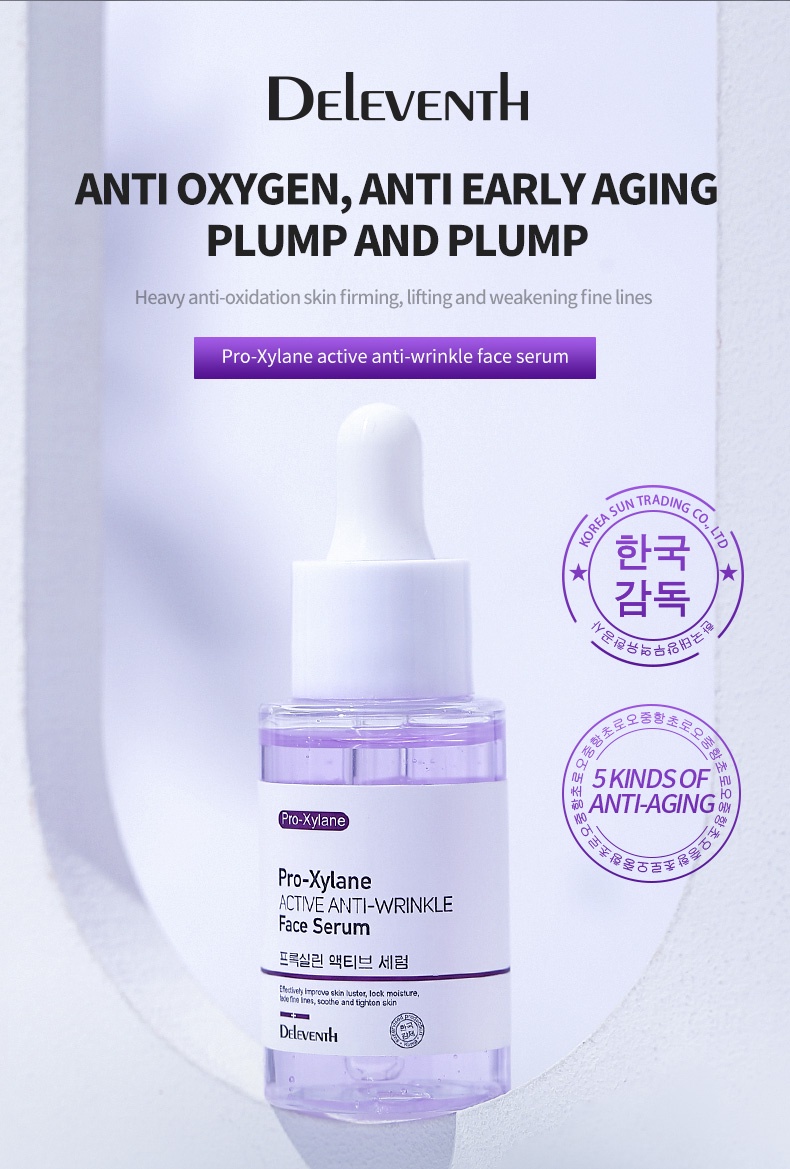 DEleventh Pro-Xylane Active Anti-Wrinkle Face Serum Moisturizer Anti ...
