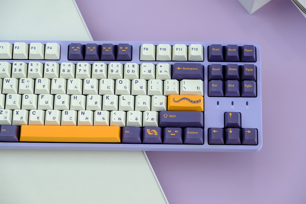 GMK Octopus Keycap, 129 Keys PBT Keycaps Cherry Profile DYE-SUB ...