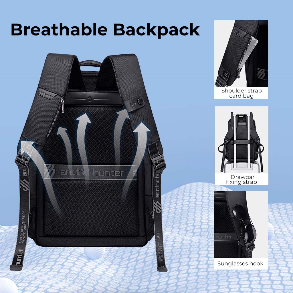 Arctic Hunter City Hunter Series B00492 Water Resistant Anti Theft ...