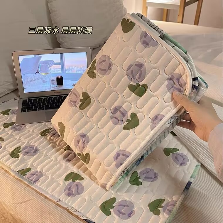 Ohaya Aunt Tulip Mat Menstrual Period Mattress Menstrual Holiday Anti ...