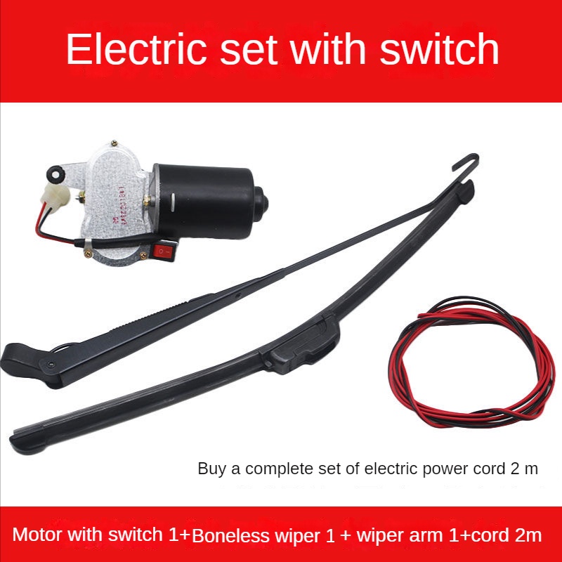 Universal Rain Wiper Assembly Electric Tricycle Wiper Electric Tricycle ...