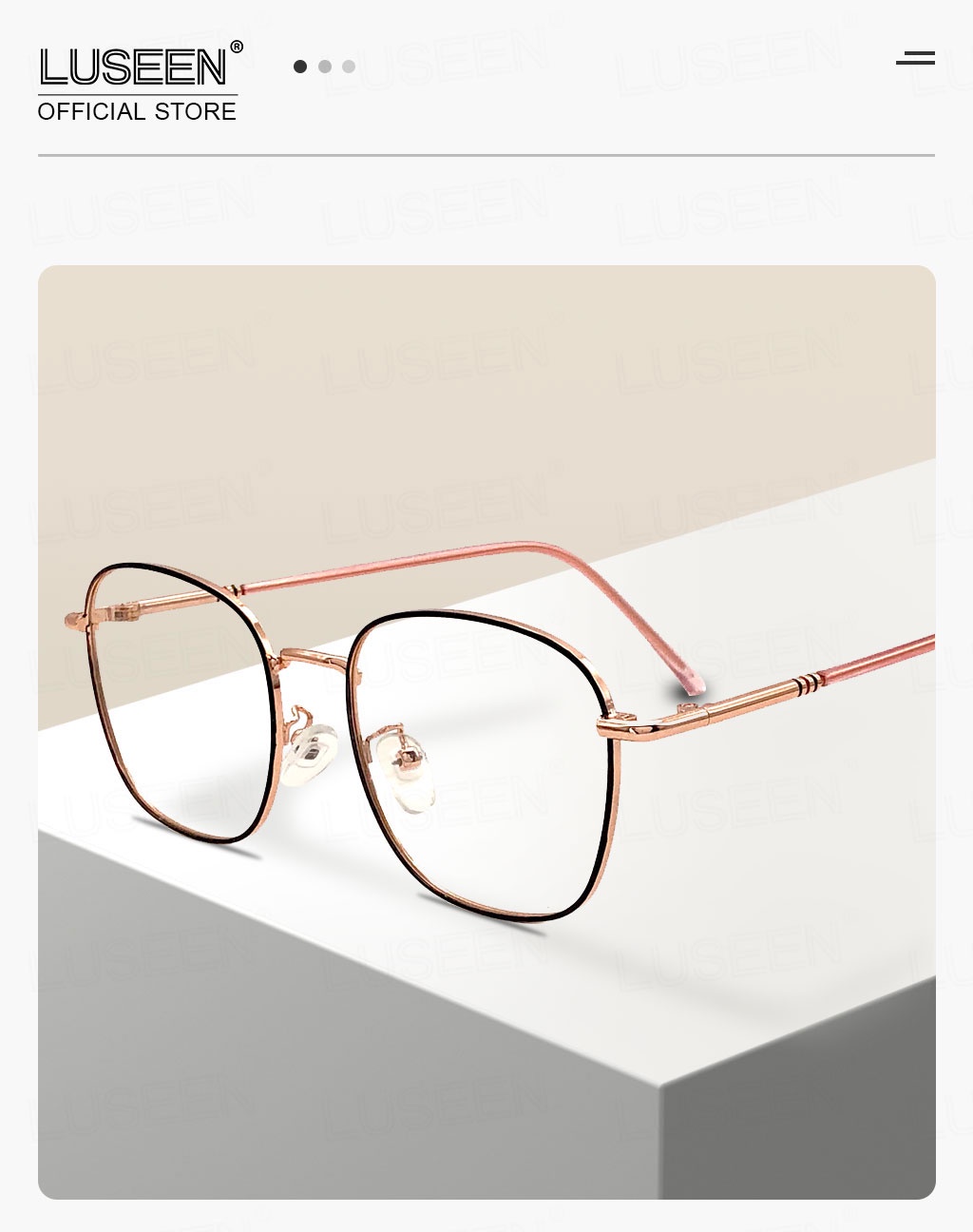 LUSEEN Anti Radiation Eyeglass For Woman And Men Photochromic ...