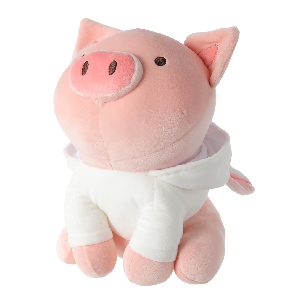 MINISO 10in Sitting Piglet Plush Toy with Hat | Shopee Philippines