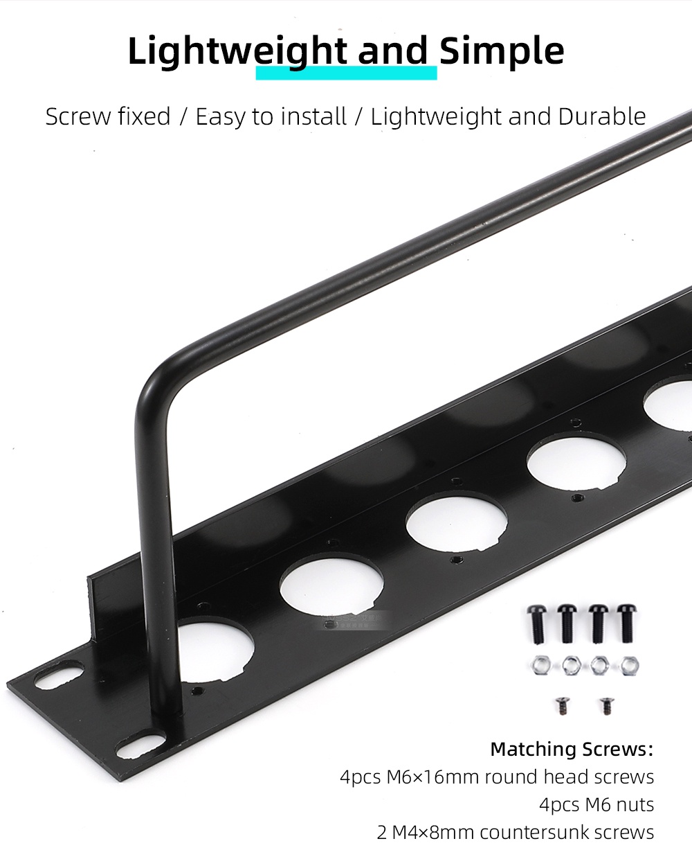 1U 2U Rack Patch Panel 8 12 16 24 Way Channel 1U 2U Flight Case Mount ...