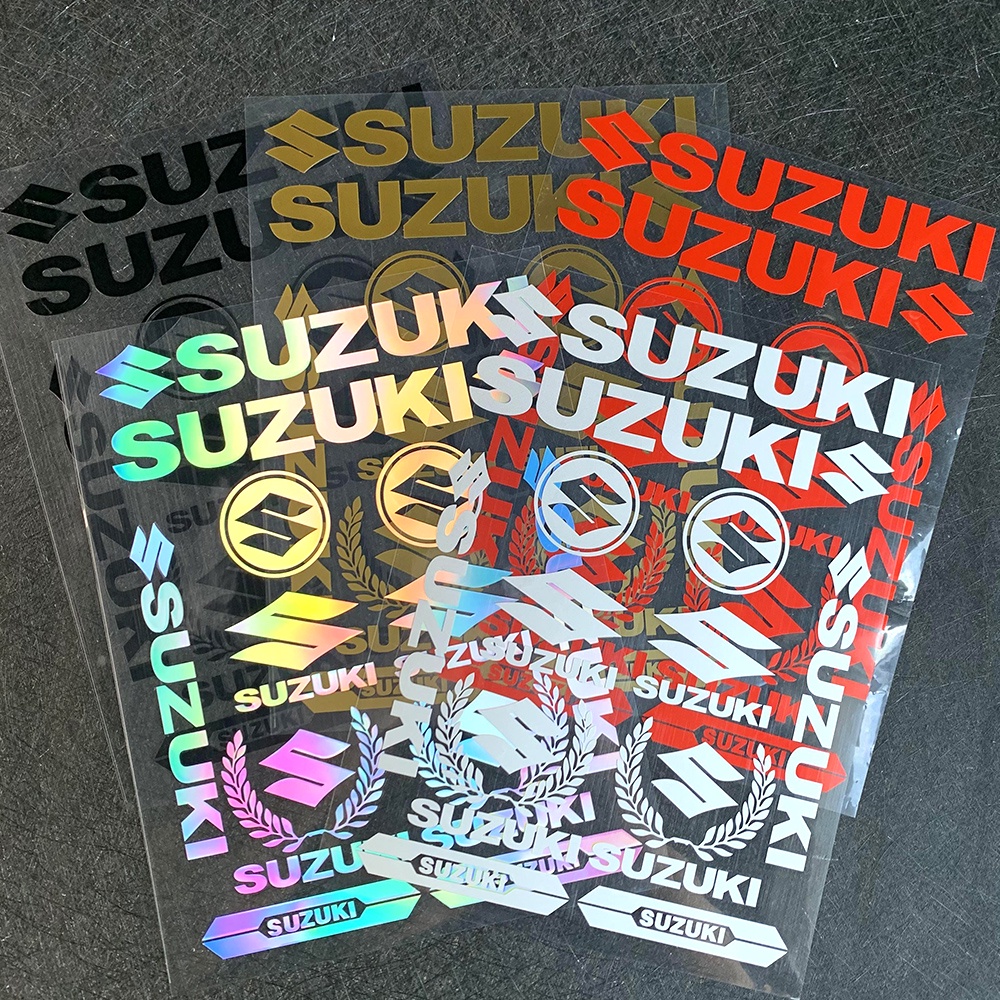 Suzuki Motorcycle Sticker Car Body Sticker Waterproof Sun Protection ...