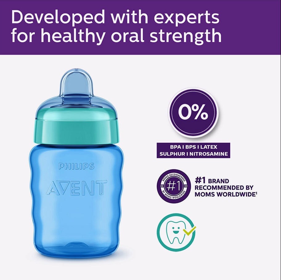 Avent Training Spout Cup With Soft Flexible Spout 7oz / 9oz - 1 Unit ...
