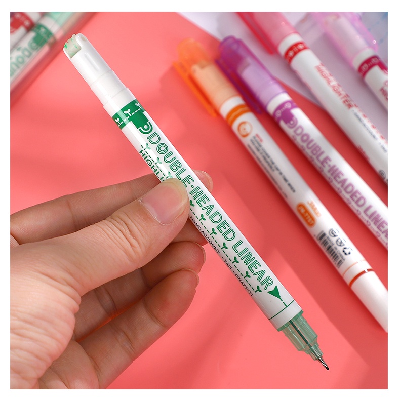 JIANWU 6 Pcs/Set Cute Scroll Wheel Lace Marker Pens DIY Journal ...