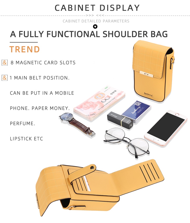 Baellerry High Quality Women Summer Bag Shoulder Straps Card Holder ...