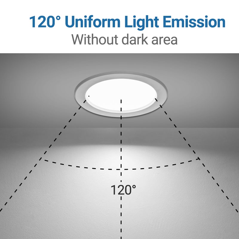 O'uncoo Pin Light LED Ceiling Tri Colors 3500K/4000K/6500K Recessed ...