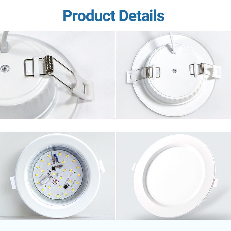 O'uncoo Pin Light LED Ceiling Tri Colors 3500K/4000K/6500K Recessed ...