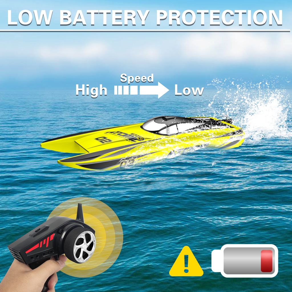 VOLANTEXRC RC Boat Atomic 792-4 PNP/RTR 2.4GHz radio system 64kmh ...