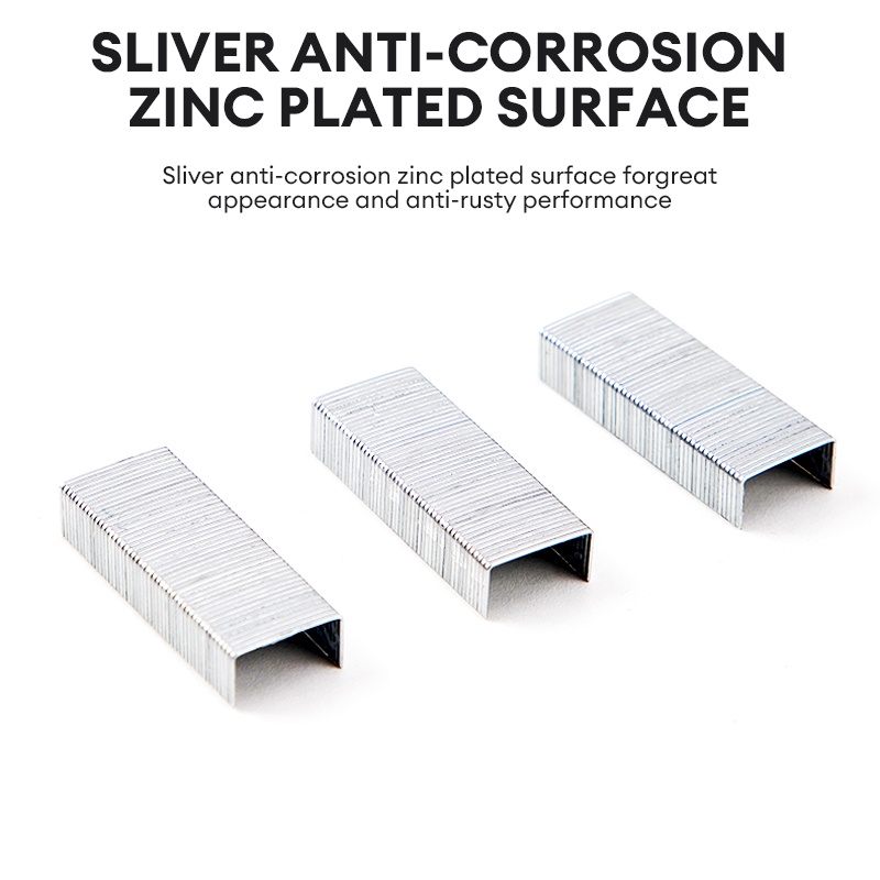 Deli 1000PCS/BOX Staple 24/6 School Office Supplies E0012N | Shopee ...