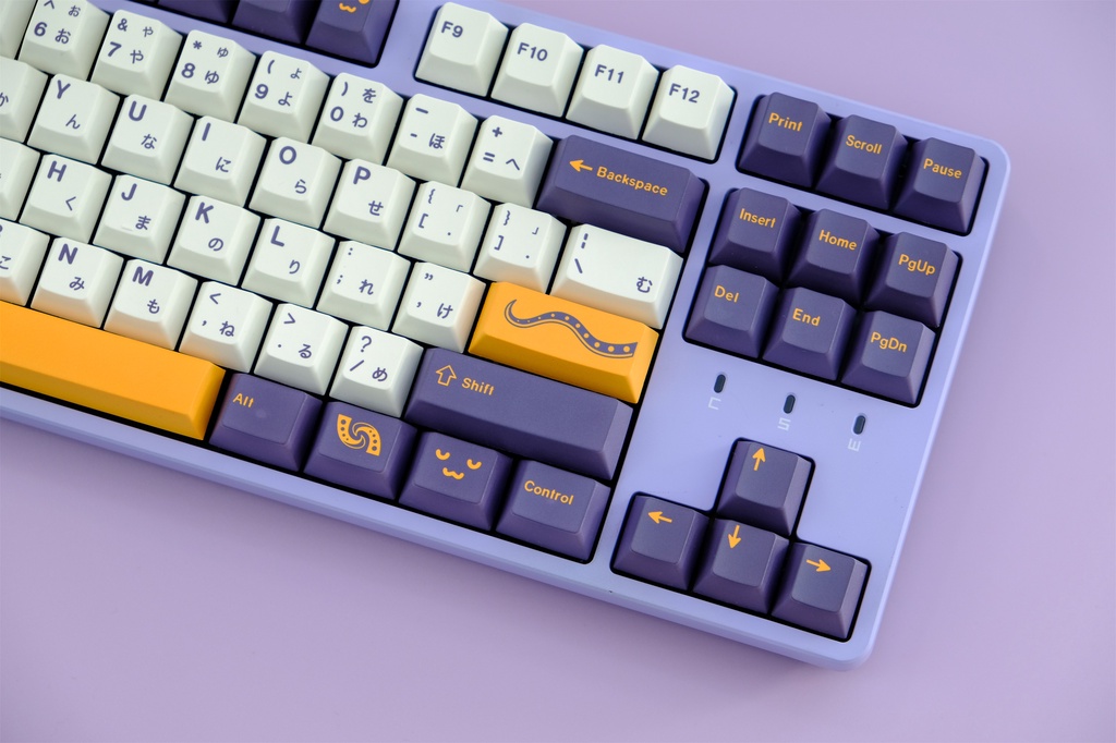 GMK Octopus Keycap, 129 Keys PBT Keycaps Cherry Profile DYE-SUB ...