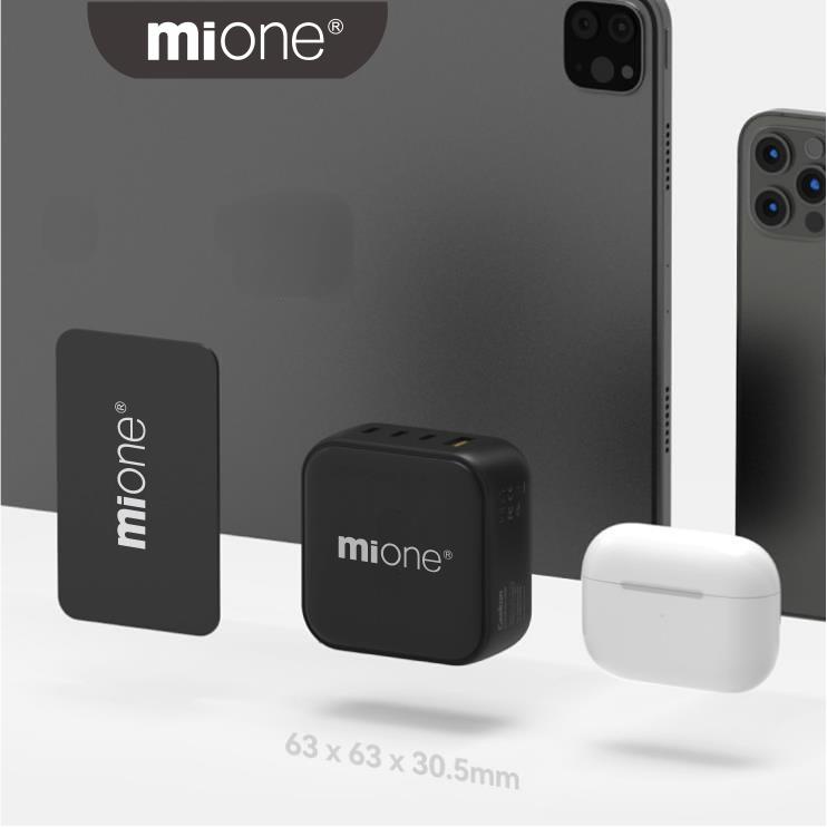 Mione 100W GaN Charger USB C Adapter Type C PD For IP 13 14 15 Pro Max ...