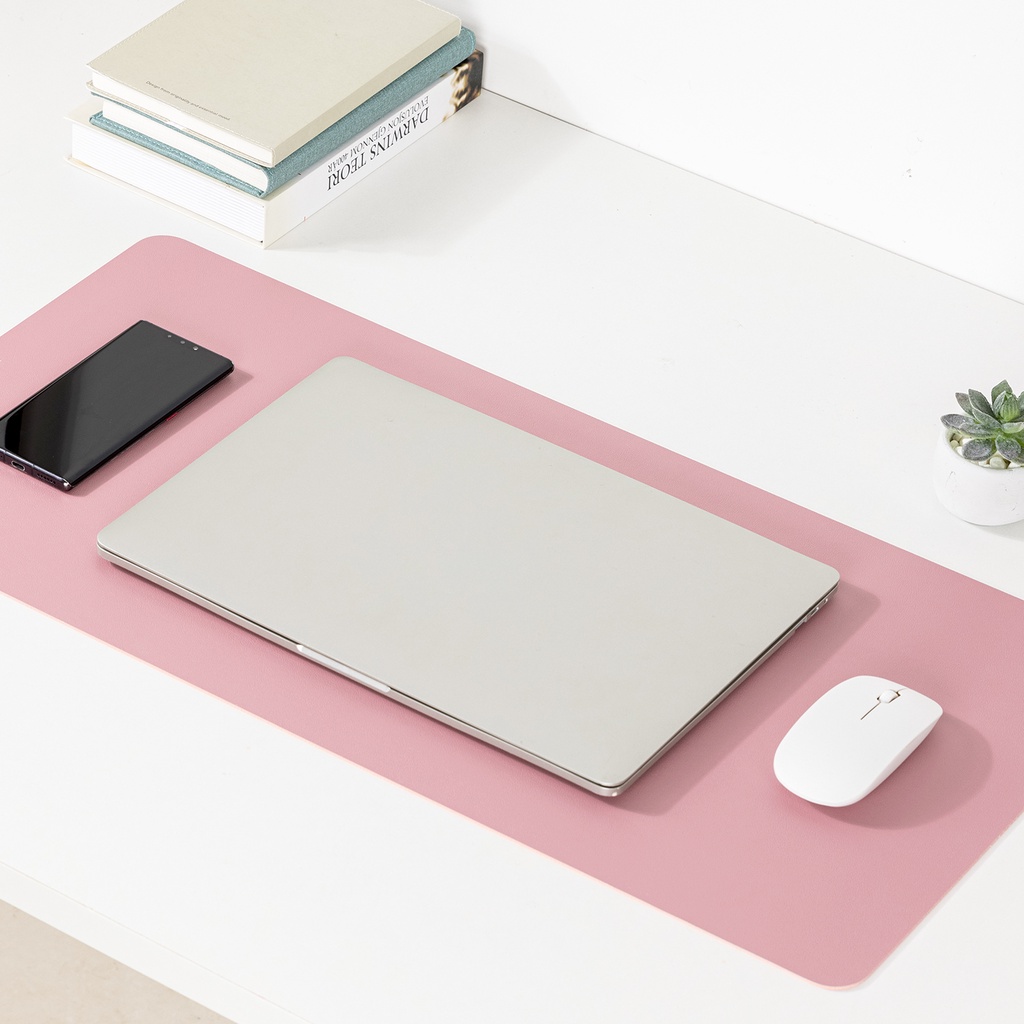 Deli Vusign Mouse Pad Double—Side PU Leather Gaming Mouse pad Keyboard ...