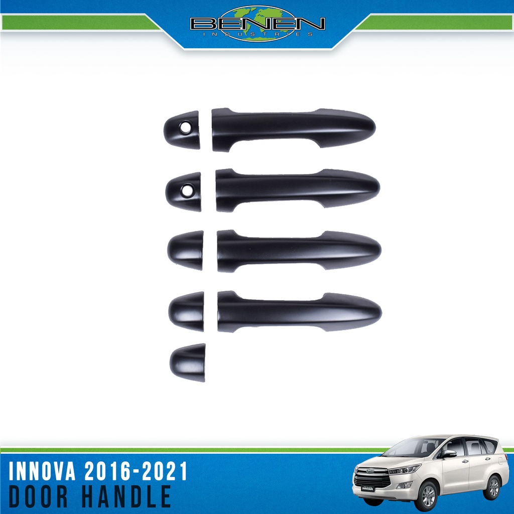 INNOVA 2016 - 2025 Garnish Cover Combo Set (MATT BLACK) | Shopee ...