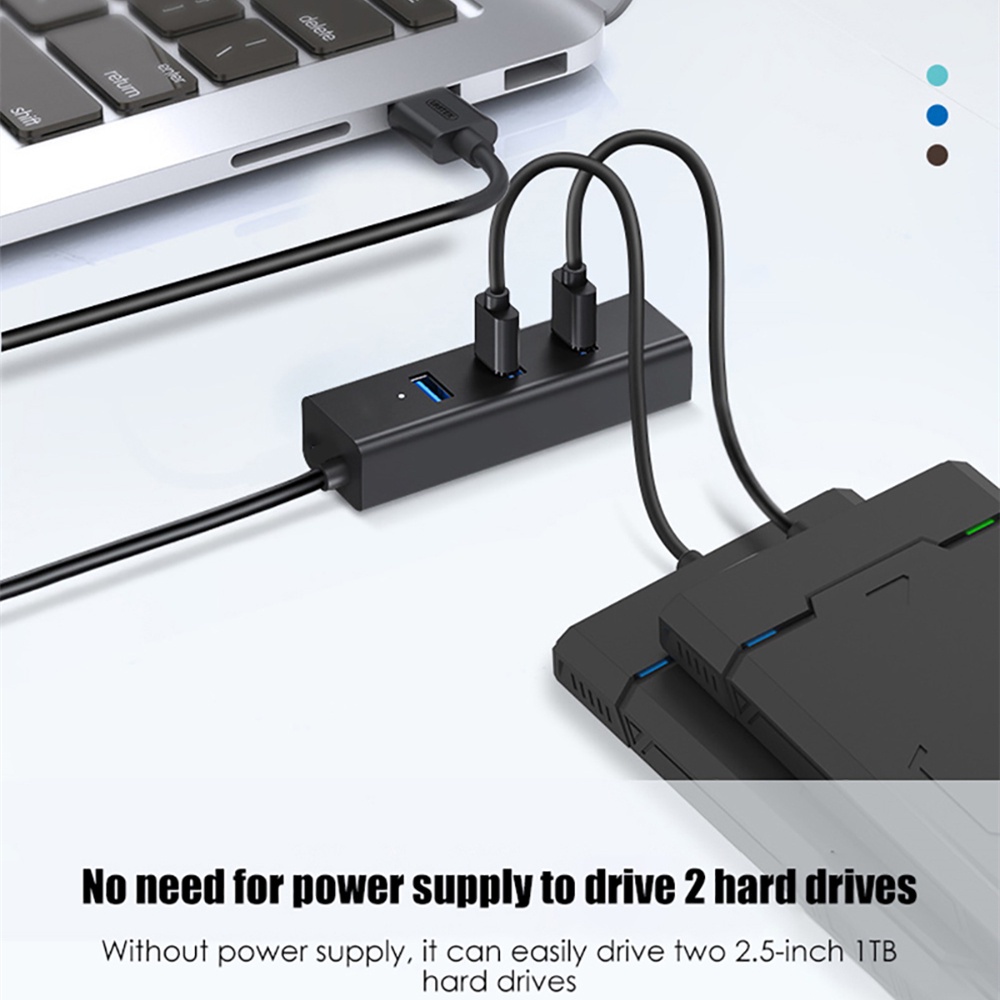 SU-YOSD 4 Port USB Hub 3.0 High Speed Splitter Expansion Computer ...